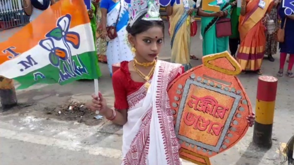 21 July TMC Shahid Diwas: কারোর মাথায় লক্ষ্মীর ভাণ্ডার, কেউ আবার ...