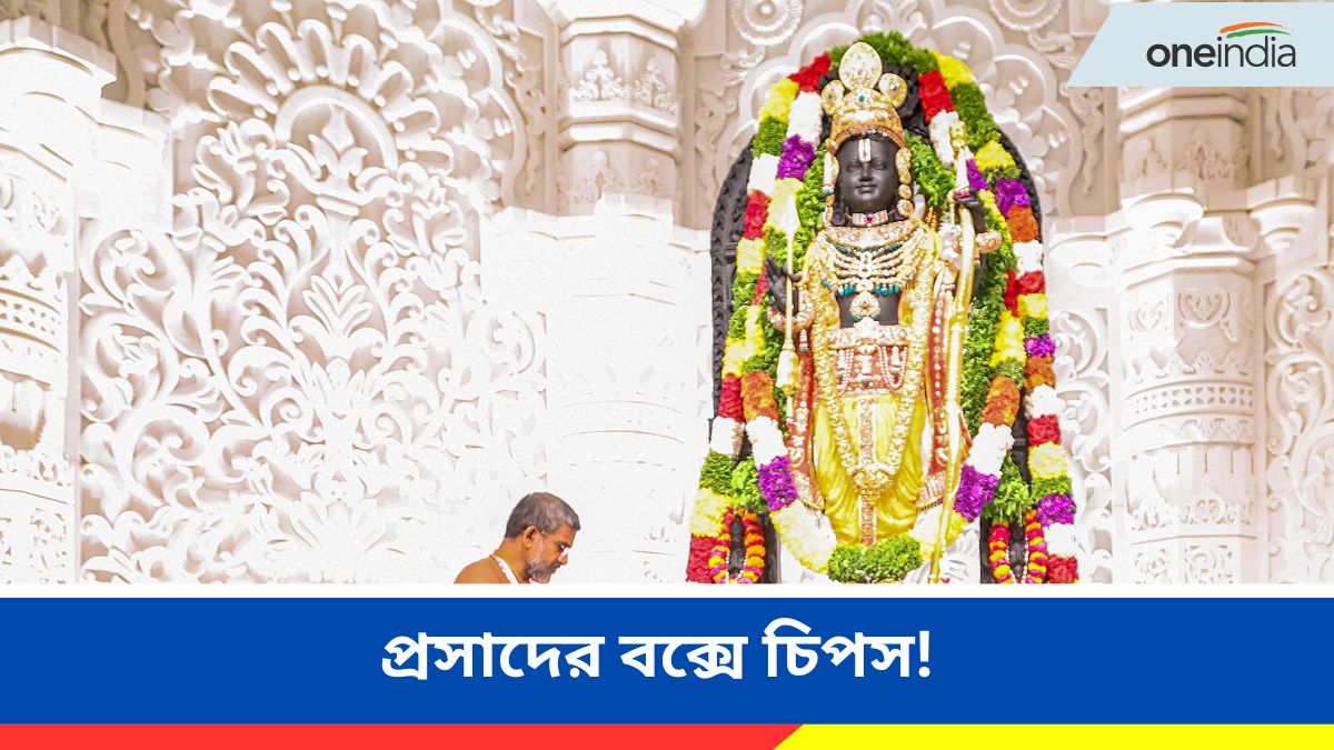 Ayodhya Ram Mandir Prasad: প্রসাদের বাক্সে চিপস! জানেন আর কী কী রয়েছে ...